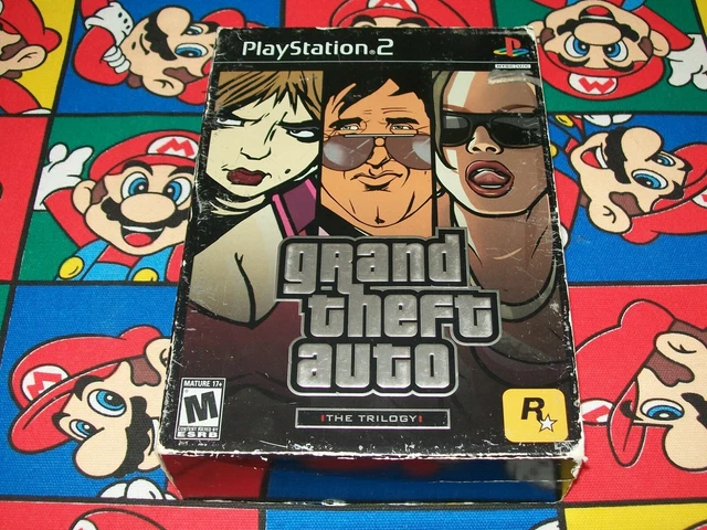 GRAND THEFT AUTO: The Trilogy (PlayStation 2) PS2 III San Andreas Vice ...