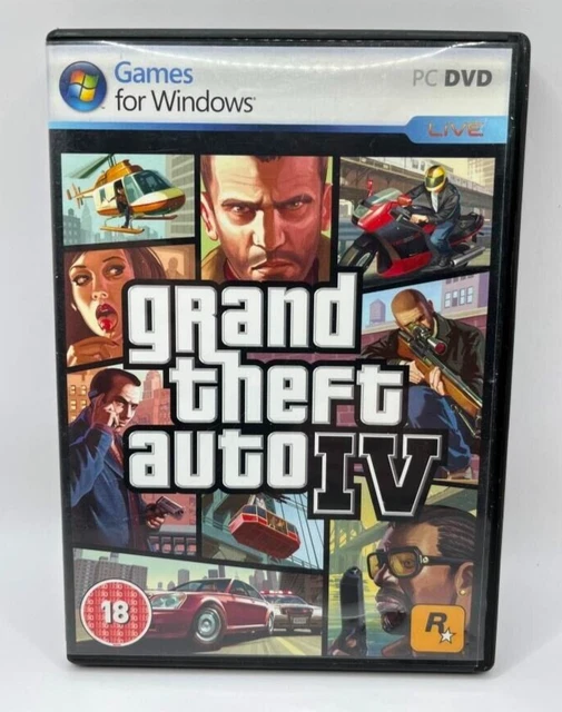 GRAND THEFT AUTO IV 4 GTV PC DVD Game for Windows Survival Guide to ...