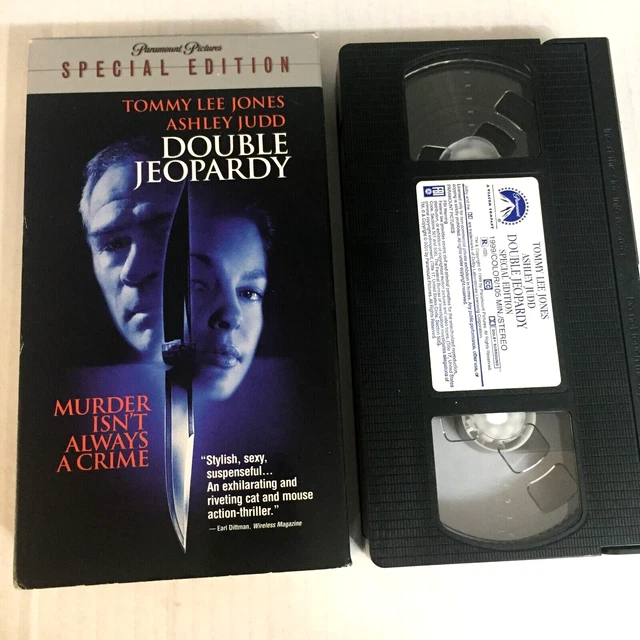DOUBLE JEOPARDY SPECIAL Edition VHS tape Ships Same Day With Tracking £ ...