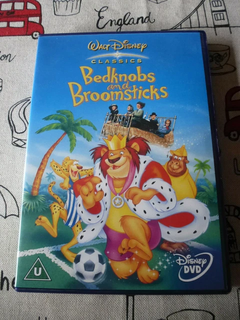 BEDKNOBS AND BROOMSTICKS 1971 Disney Film Dvd Region 2 Uk Pal Format ...