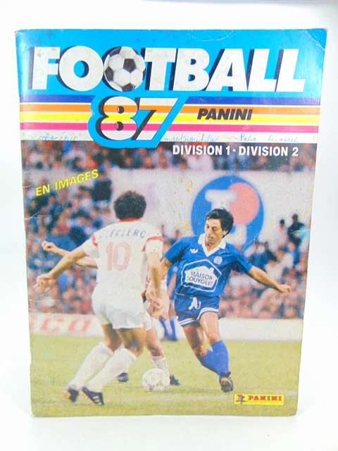 ALBUM PANINI FOOTBALL foot 87 manque 142 images sur 458 VF france EUR ...