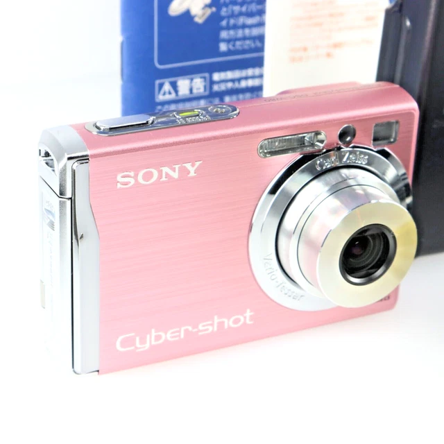 [ HAUT MINT ] Sony Appareil Photo Numérique DSC-W80 Rose Cyber-Shot ...