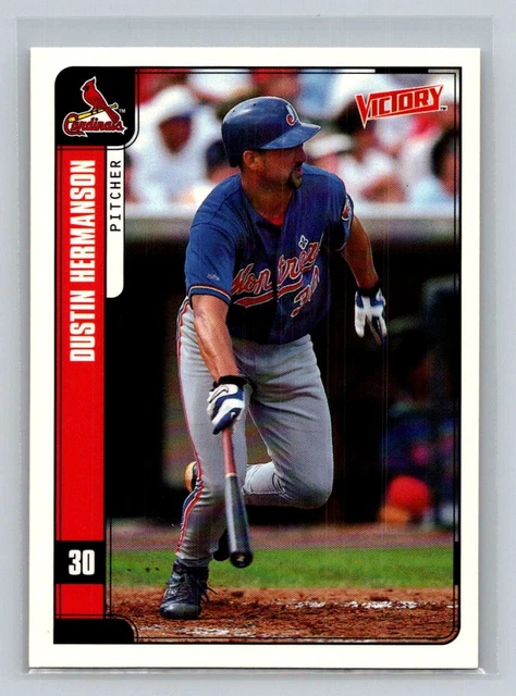 CARTE DE BASEBALL 2001 Upper Deck Victory #319 Dustin Hermanson St ...