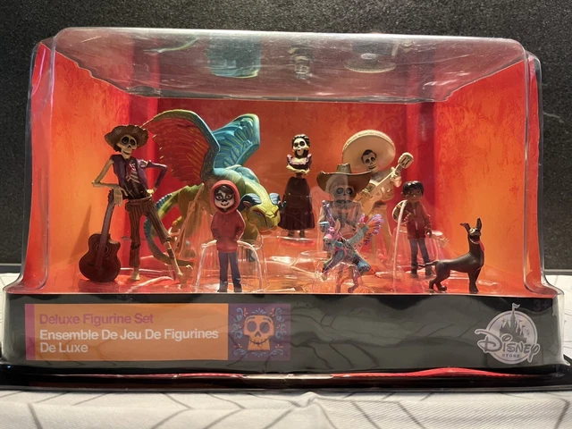 DISNEY PIXAR COCO Deluxe Figure Set Disney Store NIB 9 Figures Miguel ...