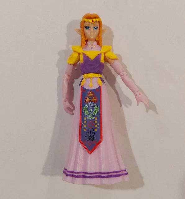 WORLD OF NINTENDO Legend of Zelda Princess Action Figure 4" Jakks ...