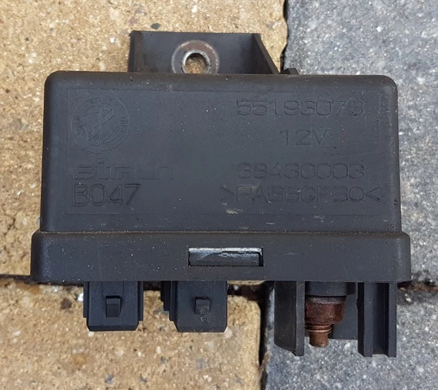 GLOW PLUG CONTROL Unit Relay Fiat Alfa Romeo Jaguar Lancia Heater ...