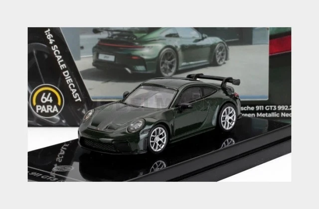 PARAGON-MODELS PA-55874 PORSCHE - 911 992-2 GT3 Coupe LHD 2024 - Green ...