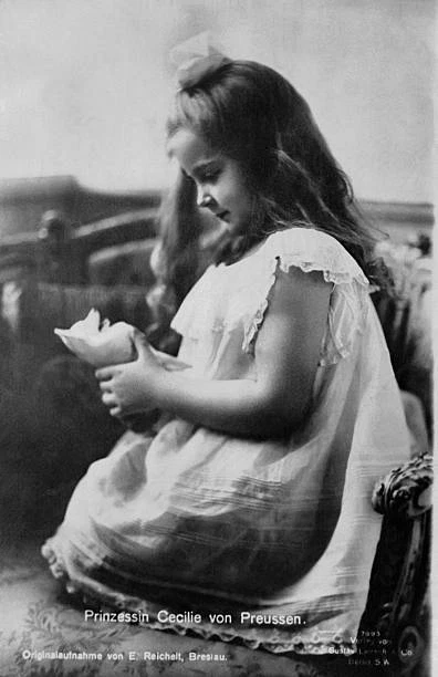 PRINCESS CECILIE OF Prussia, circa 1920 Old Historic Photo 1 EUR 6,35 ...