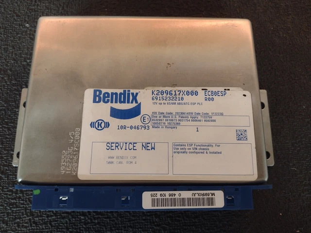 NEW BENDIX EC80ESP K209617 ABS ECU PACCAR KENWORTH PETERBILT $600.00 ...