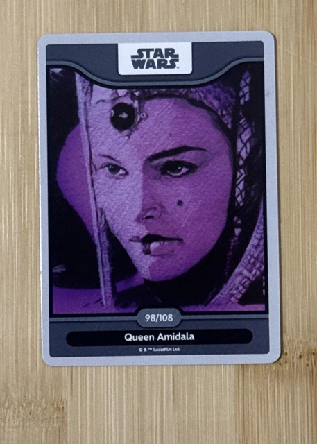 QUEEN AMIDALA CARD Woolworths Disney Cards 2024 Tracked Postage EUR 3 ...