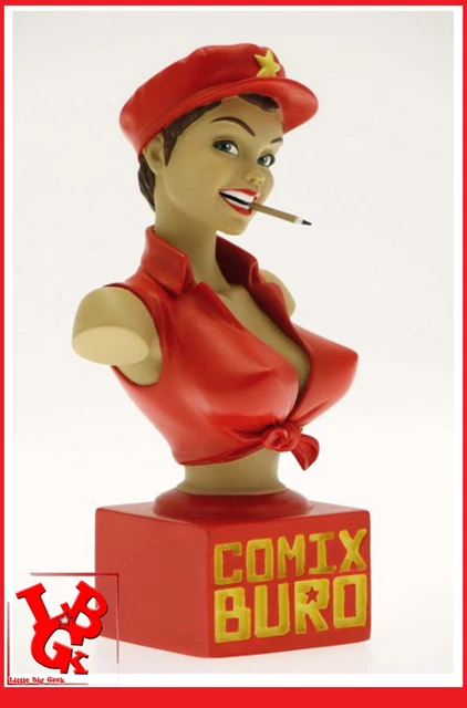 VATINE BUSTE COMIX BURO Version ROUGE Pin Up Attakus 150 ex bust Statue # NEUF # EUR 69,90 ...