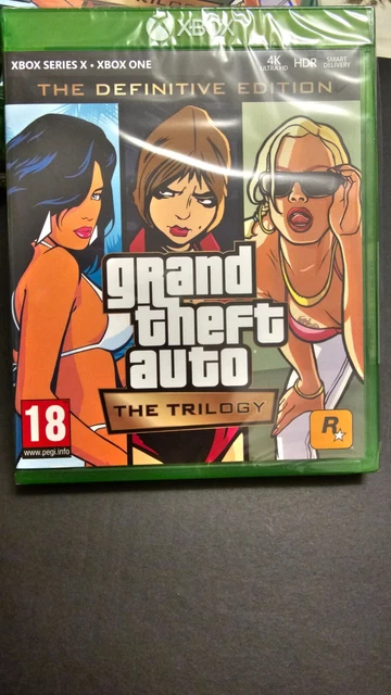Grand Theft Auto The Trilogy The Definitive Edition Xbox One Series New