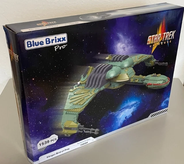 BLUEBRIXX PRO 104584 Star Trek Klingon Bird-of-Prey Neu OVP Blue Brixx ...