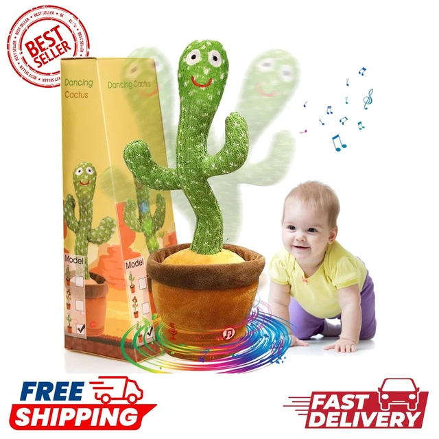 BATTERY OPERATED DANCING Cactus that Repeats - Ideal for Encouraging ...