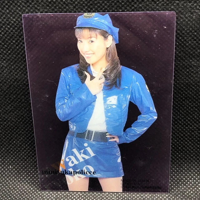 RYOKO SAWAKI MINISUKA Police Clear Card bikini Girl model SP-003 1999 ...
