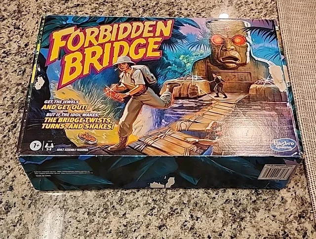 HASBRO FORBIDDEN BRIDGE Adventure Game Board - 2021 Complete $17.95 ...