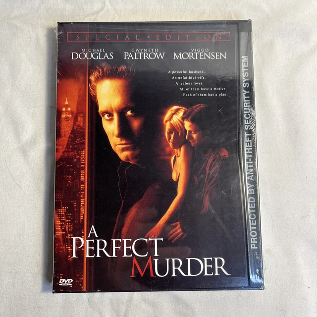 A PERFECT MURDER DVD Michael Douglas Gwyneth Paltrow Thriller Sealed ...