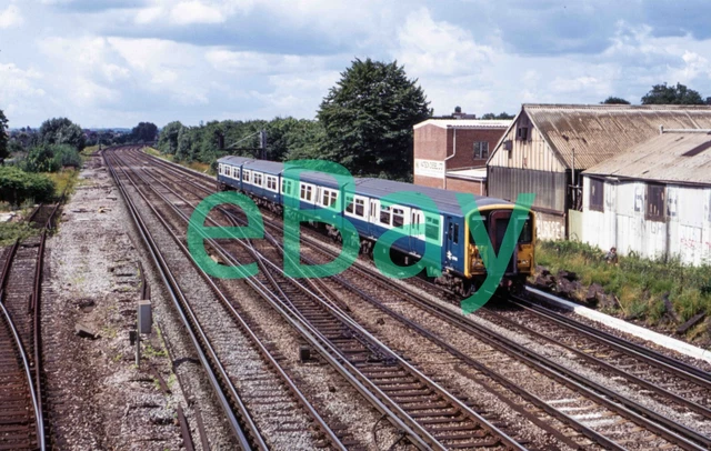 35MM RAILWAY SLIDE of Class 455 EMU 5718 @ Wimbledon Copyright to Buyer ...