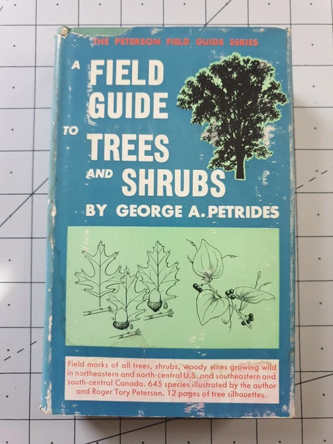 FIELD GUIDE TO Trees & Shrubs George Petrides 1958 Hardback Book EUR 17,11 - PicClick IT