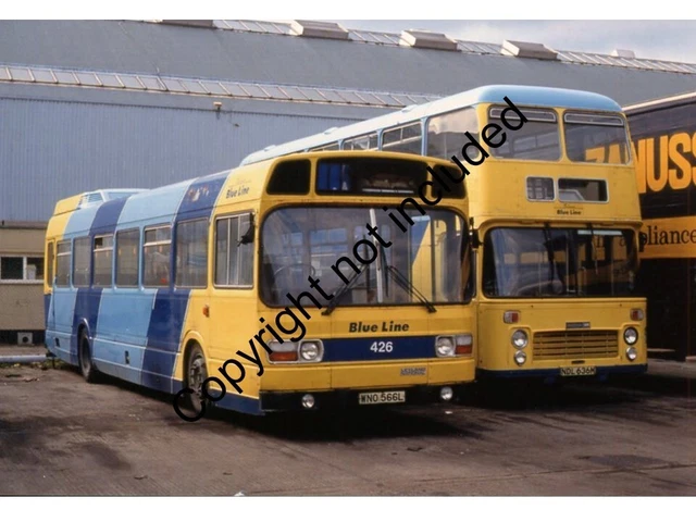 BUS PHOTO: SOLENT Blue Line Leyland National 426 Wno566L £1.25 ...