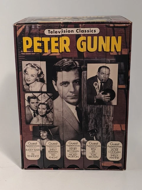 PETER GUNN (TELEVISION Classics) (5-VHS) £7.40 - PicClick UK