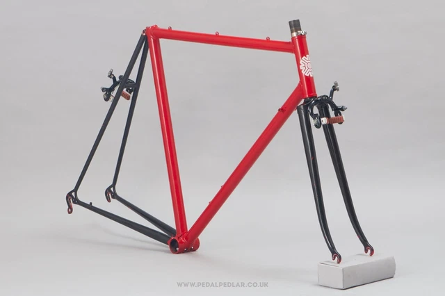 KEN BIRD 54 cm Road Bike Frame Set Steel British - VTG L'Eroica 1970s ...
