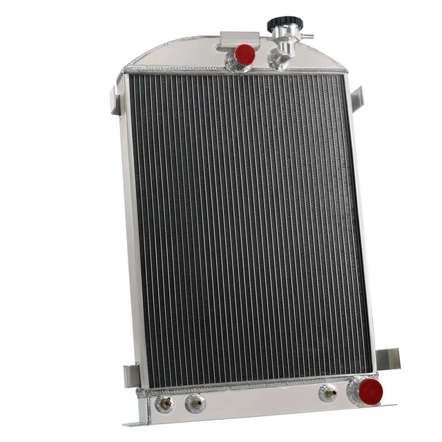 4 ROWS ALUMINUM Radiator 1932 Fit Ford Model B;1930 31 MODEL A 3.3L ...