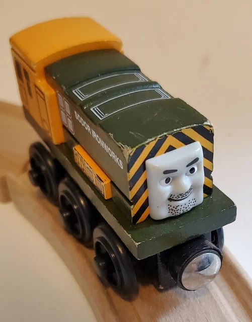 THOMAS FRIENDS WOODEN Railway Tank Engine Sodor Ironworks Iron Bert ...
