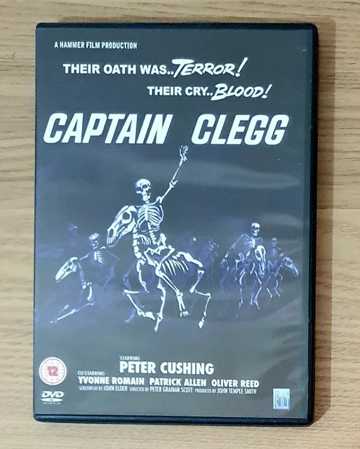 CAPTAIN CLEGG DVD. Hammer Horror with Peter Cushing & Oliver Reed. £2. ...