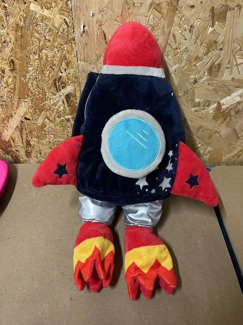 LARGE LITTLE TOWN Rocket Soft Toy Plush With Astronaut ALDI Childrens 16" £9.70 - PicClick UK