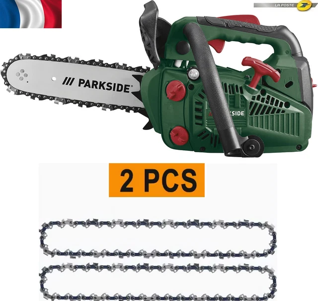 LOT DE 2 chaîne pour tronçonneuse élagueuse PARKSIDE PBBPS 700 A1 ...
