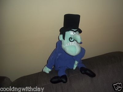 LARGE STUFFINS CVS ROCKY AND BULLWINKLE VILLAIN SNIDELY WHIPLASH PLUSH ...