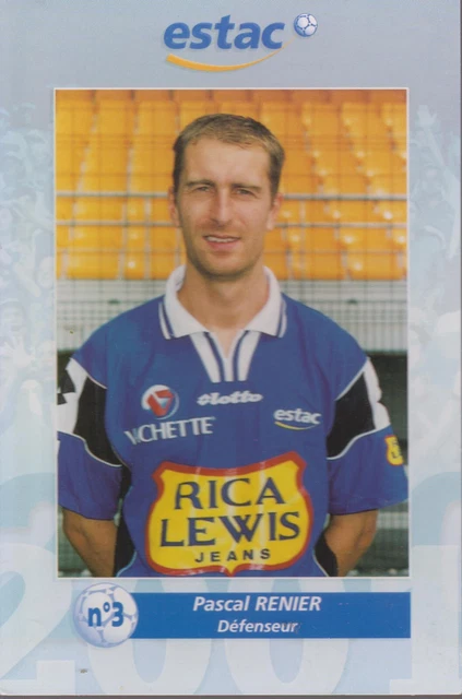 FOOTBALL CP Pascal Renier Es Troyes Ac EUR 4,00 - PicClick FR