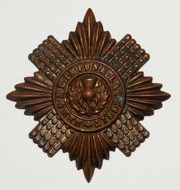 BRITISH MILITARY CAP BADGES, The Scots Guards WWI Brass £25.09 ...