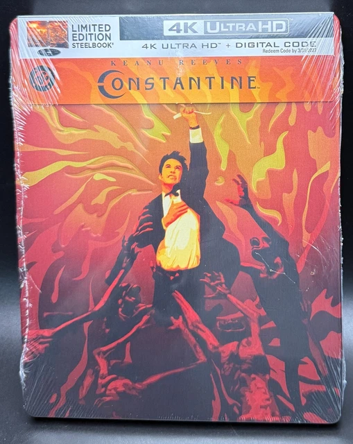 CONSTANTINE 20TH ANNIVERSARY Debossed 4K Uhd Blu-Ray Steelbook **New ...