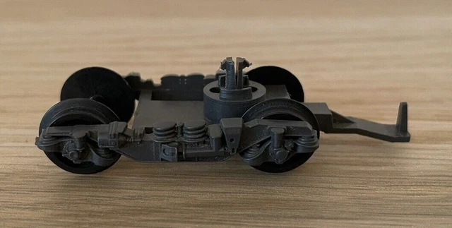 LIMA BOGIE GRIS foncé avec essieux en plastique de TGV PSE SNCF - HO 1/ ...