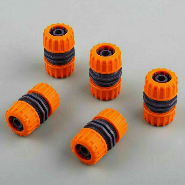 5*HOSE PIPE COUPLER Connector Garden Joiner Mender Extend Repair ...
