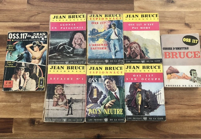 LOT DE 8 Livres Jean Bruce - OSS 117 EUR 4,50 - PicClick FR