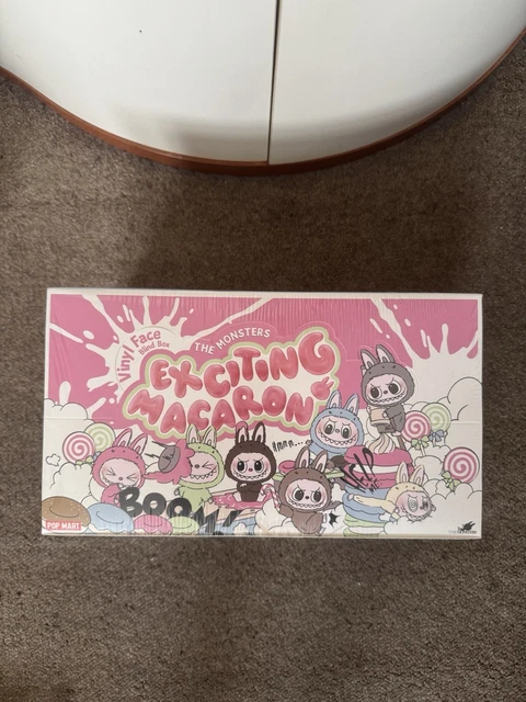 POPMART LABUBU THE Monsters Exciting Macaron Plush Box Full Set - New ...