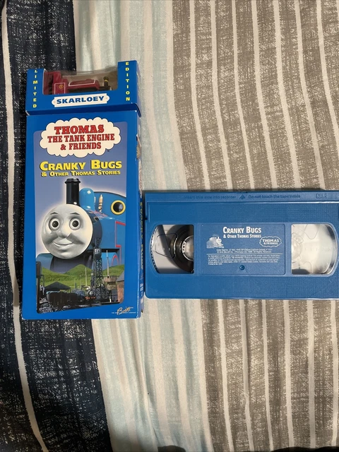 THOMAS THE TANK Engine Cranky Bugs VHS- Blue Tape And ERTL Skarloey EUR ...