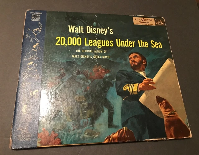 DISNEY - 20,000 LEAGUES UNDER THE SEA - 78's LITTLE NIPPER SERIES 1954 ...