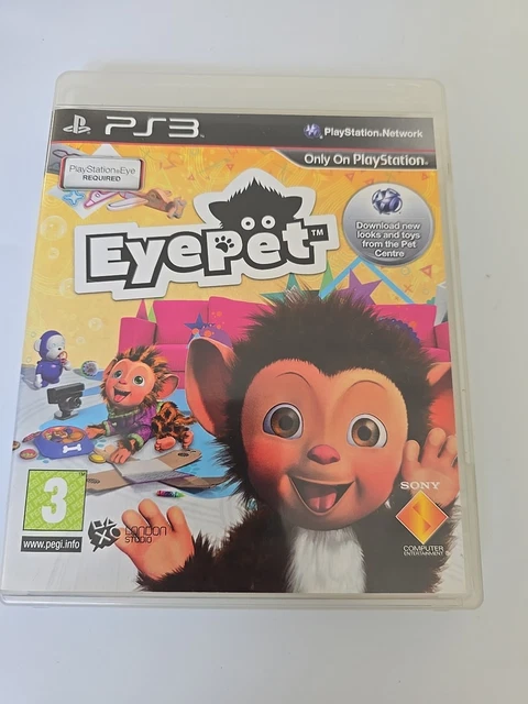 PS3 EYE PET Eyepet Playstation Eye camera and Game Included Boxed £18. ...