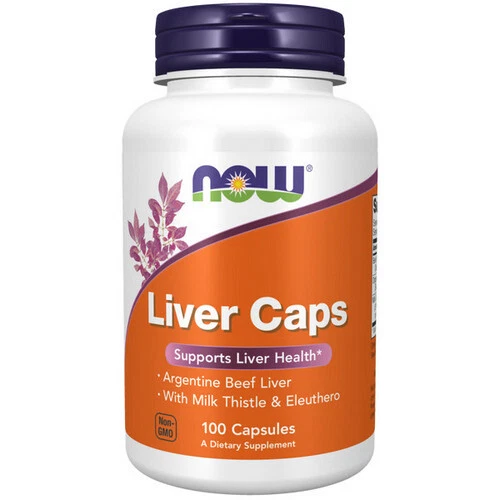 LIVER CAPS 100 Caps By Now Foods £23.24 - PicClick UK