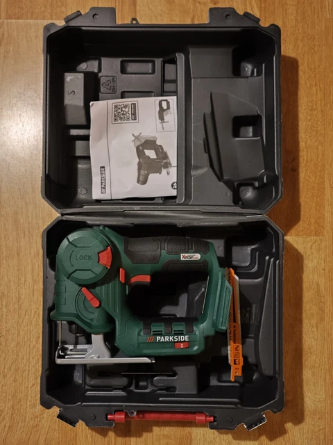 PARKSIDE 20V CORDLESS 2in1 Jigsaw & Sabre Saw - WITHOUT BATTERY And ...