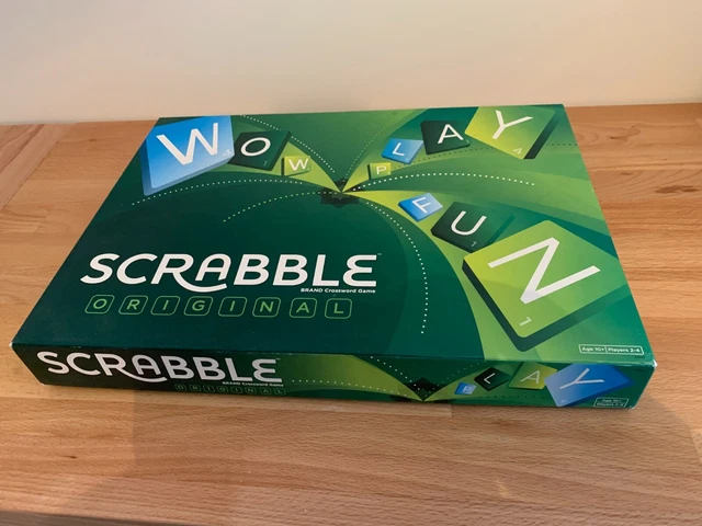 MATTEL SCRABBLE ORIGINAL Classic Board Tile Game - Y9592 £1.99 ...