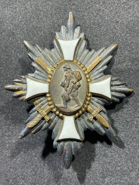 WW1 WWI IMPERIAL German Military Army Hamburg Field Cross Veteran's ...