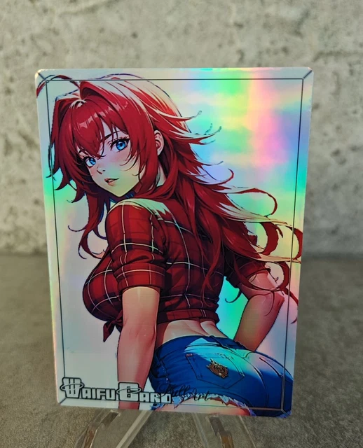 RIAS GREMORY TRADING Card Waifu Goddess Story Anime Girl holo Karte ...