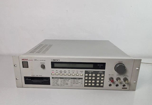 AKAI S900 CLASSIC Vintage 12bit 3U Rack Sampler £249.99 - PicClick UK