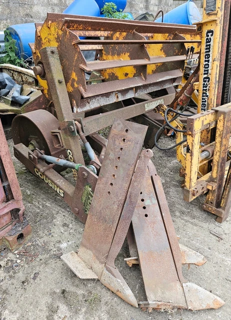 COUSINS V FORM 2.45m 3 leg subsoiler flatlift c/w Front depth wheels ...