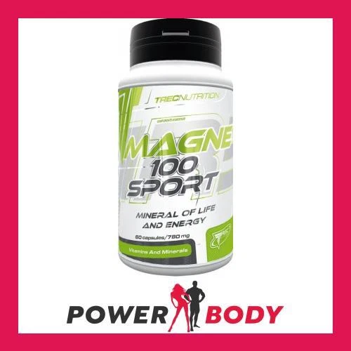 TREC NUTRITION - MAGNE-100 Sport - 60 caps £5.14 - PicClick UK